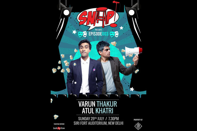 Get Ready For A Laughter Riot At Snap Episode 003 feat. Varun Thakur ...