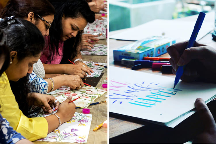 Creative Brush Lettering Workshop By Craftsutra