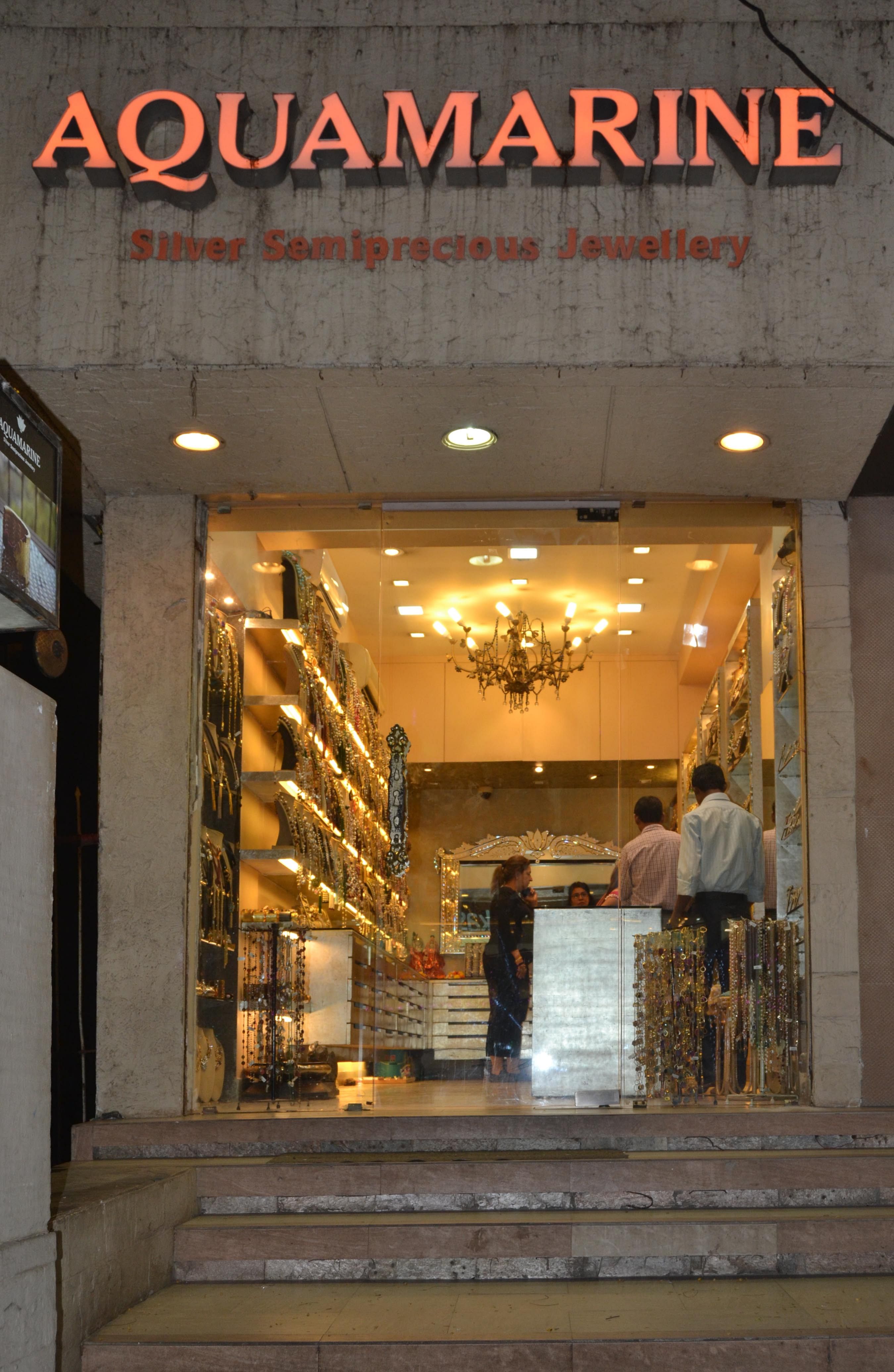 Aquamarine jewellery store store