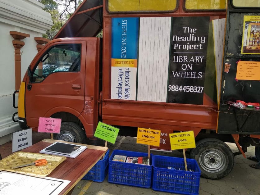 The Reading Project - Library Van | LBB