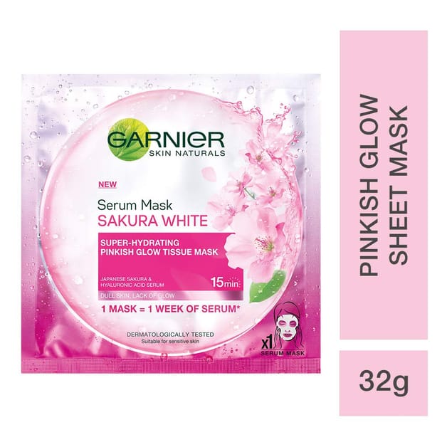 Sakura White Sheet Mask | LBB