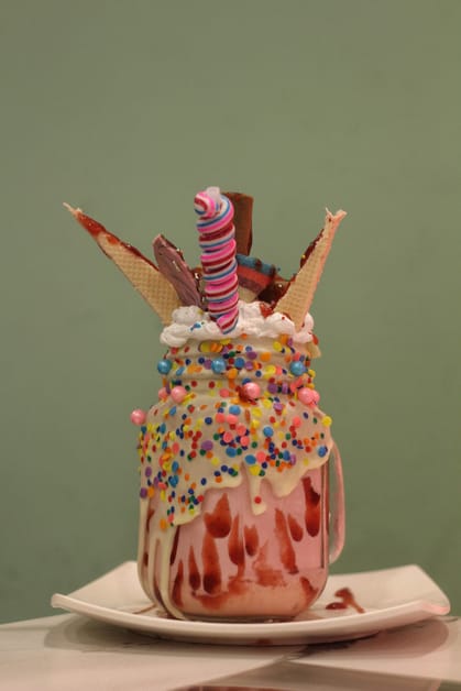 Fancy Cotton Candy Burrito & Hot Chocolate, Candy Cloud Takes You ...