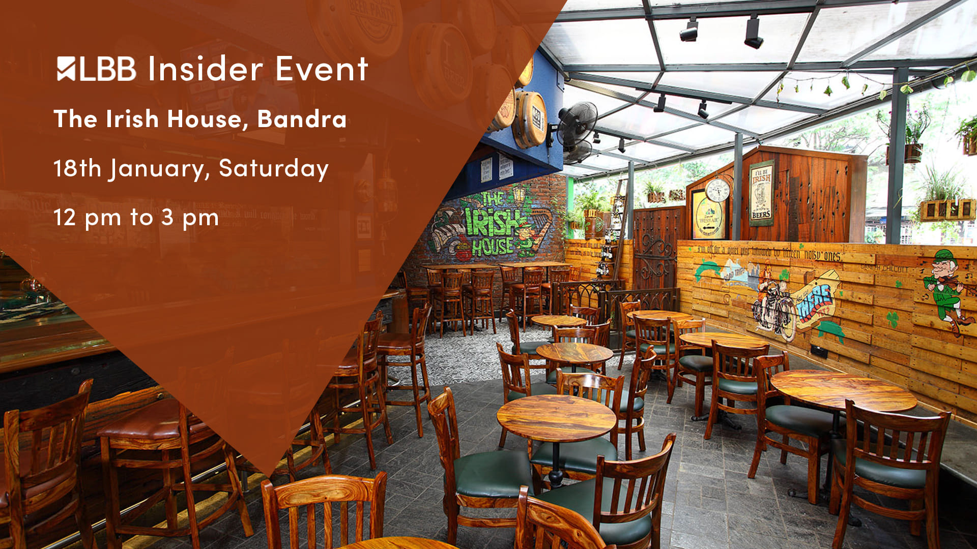 Attend LBB Insiders Table @The Irish House, Bandra