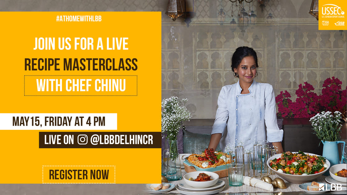 Live Recipe Masterclass With Chef Chinu