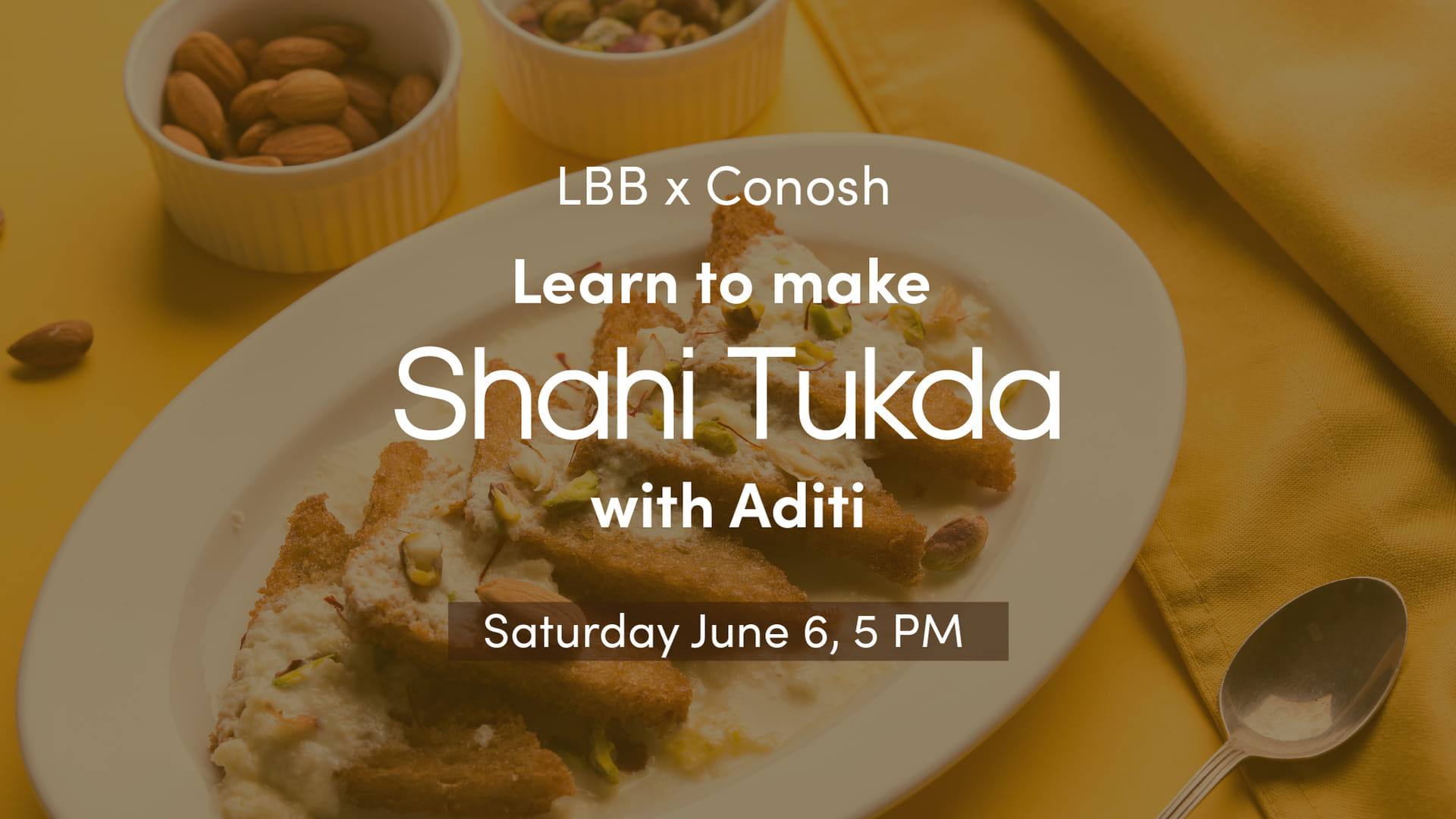 Register And Cook Along With Chef Aditi On June 6 | LBB