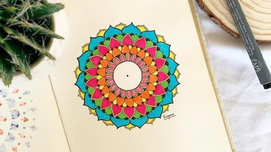 Colourful Mandala Workshop By Sayani Nandy | LBB