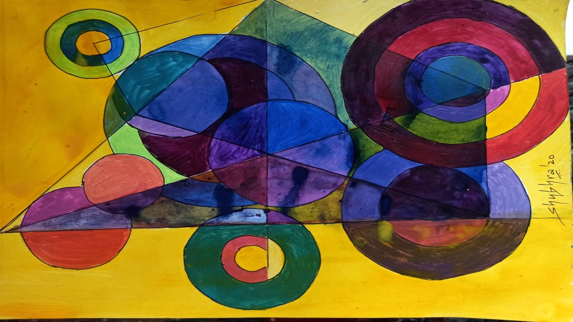 Exercise With Basic Colours & How To Make Art Like Delaunay | LBB