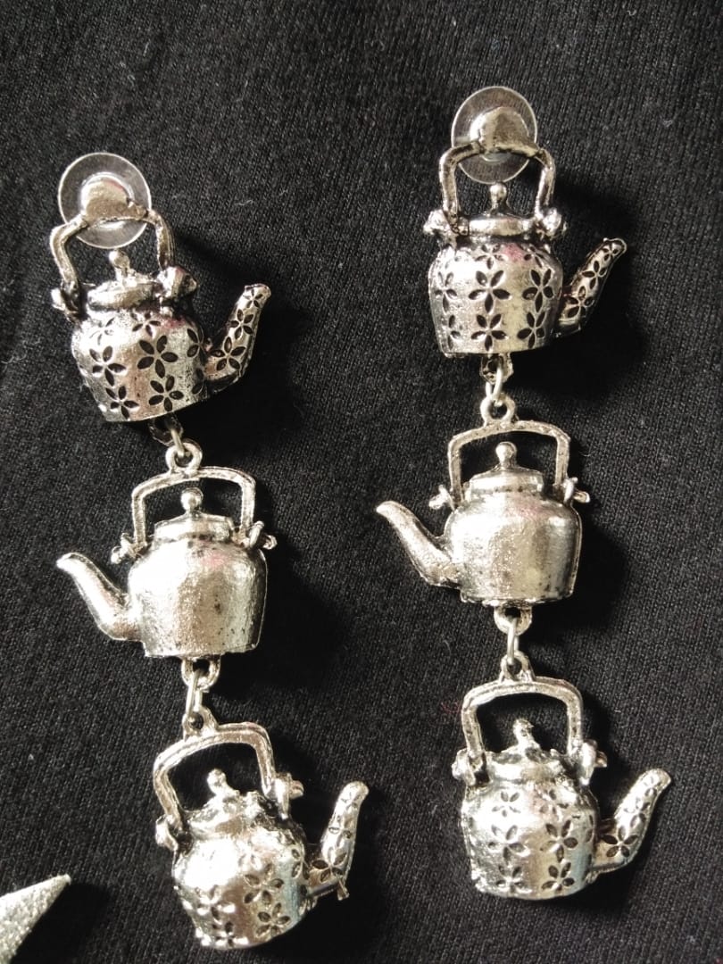 Check Out These Super Cute & Affordable Tea Pot Earrings!