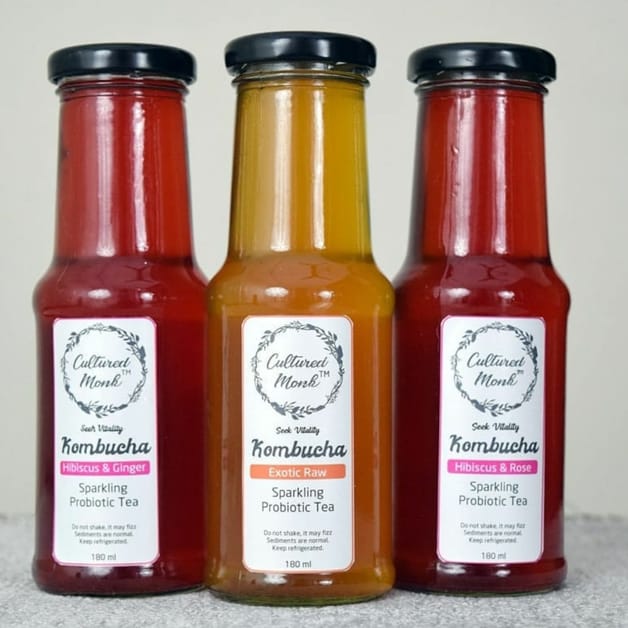 Buy Flavoured Kombucha From Cultured Monk | LBB