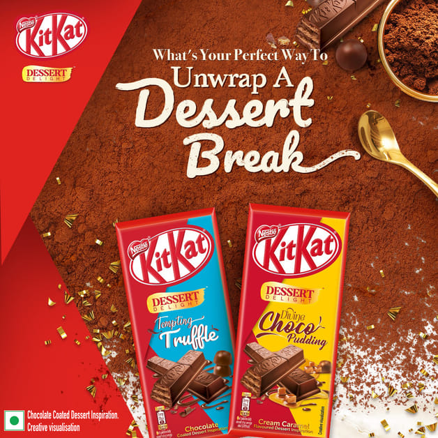 Tell Us How You’d Unwrap A ‘Dessert Break’ With KitKat Desse