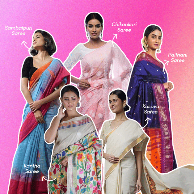 20 Types Of Sarees From Across The Country | LBB