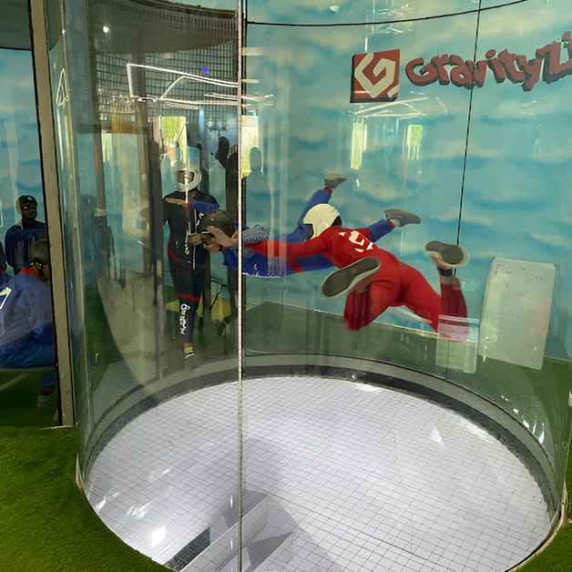 Visit Gravity Zip In Hyderabad To Experience Indoor Skydiving | LBB